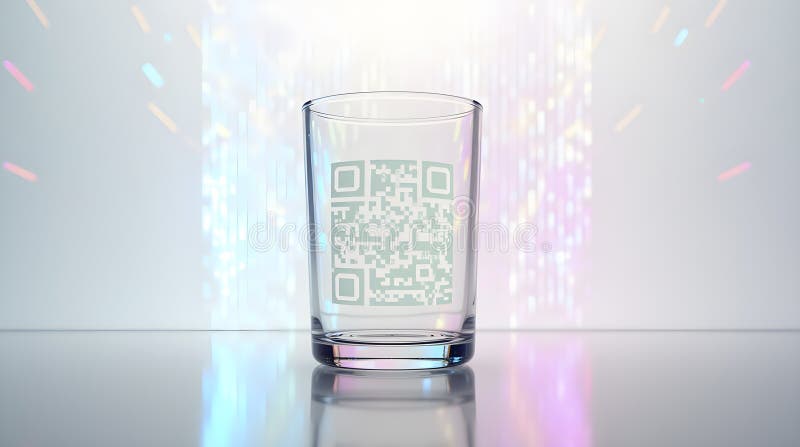 Glass Qr Code Refracting Stock Photos - Free & Royalty-Free Stock ...