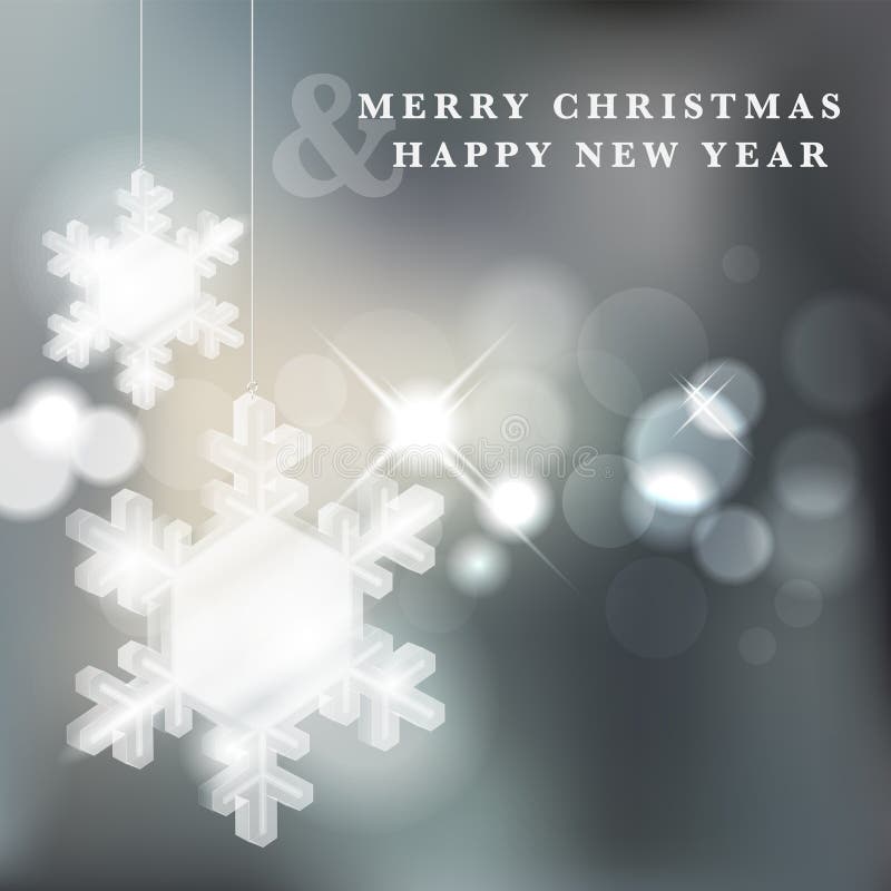 Transparent Glass Snowflakes Stock Vector - Illustration of luxury ...