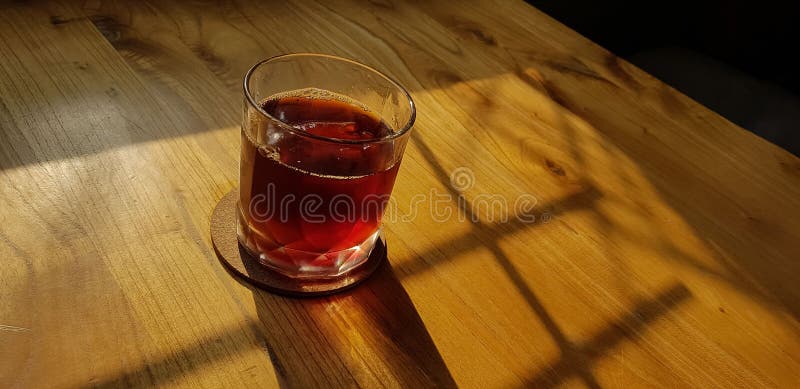 Transparent Glasses with Sweet Drinks Inside with Colorful Drink, with ...