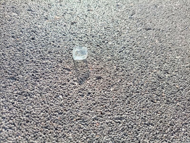 Transparent Glowing Crystal Piece Under Sunlight Stock Image - Image of ...