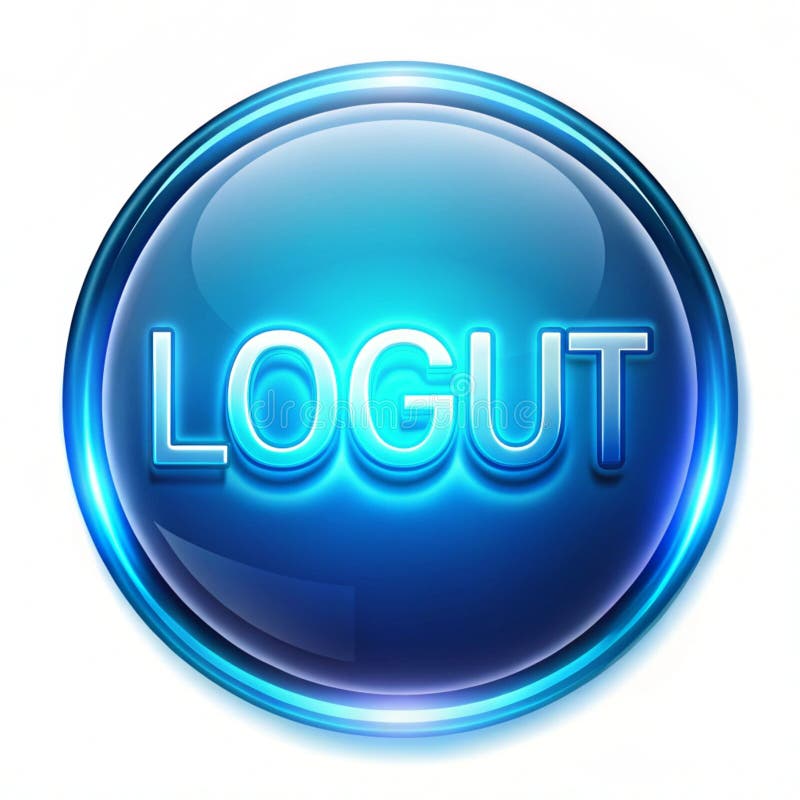 Logout Button Stock Illustrations – 2,065 Logout Button Stock ...