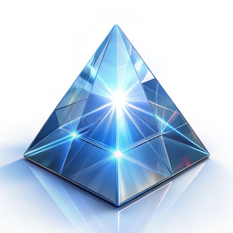 Transparent Glowing Pyramid Stock Illustrations – 730 Transparent ...