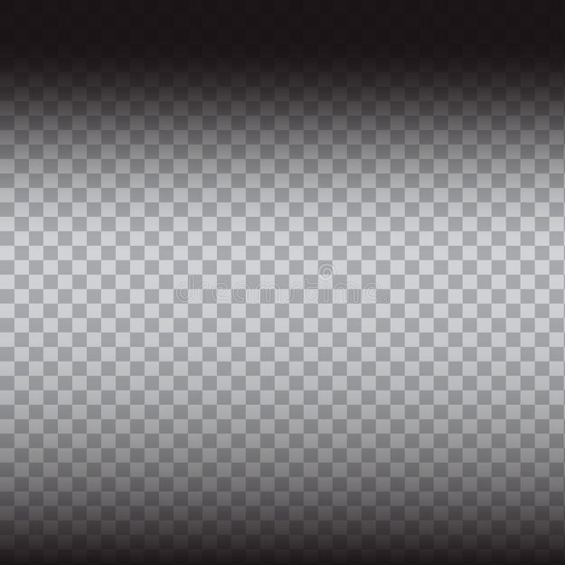 Transparent Gradient Background. Gray To Black Fade. Checkered Pattern ...