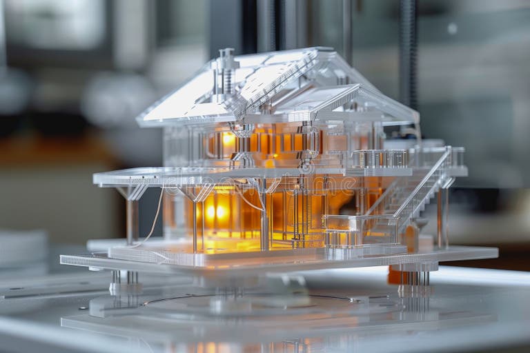 Transparent House Model Architectures Crafted Using Cutting Edge 3D ...