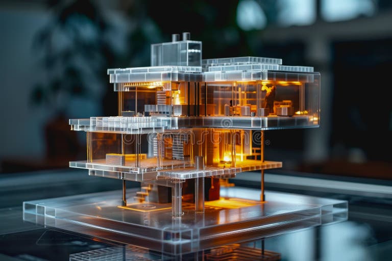 Transparent House Model Architectures Crafted Using Cutting Edge 3D ...