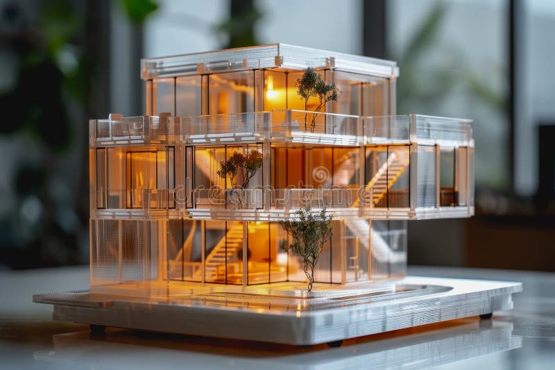 Transparent House Model Architectures Crafted Using Cutting Edge 3D ...