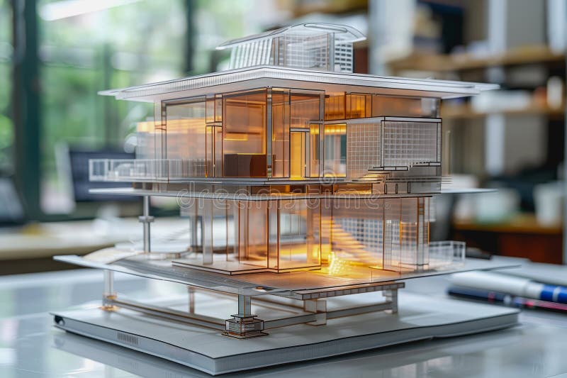 Transparent House Model Architectures Crafted Using Cutting Edge 3D ...