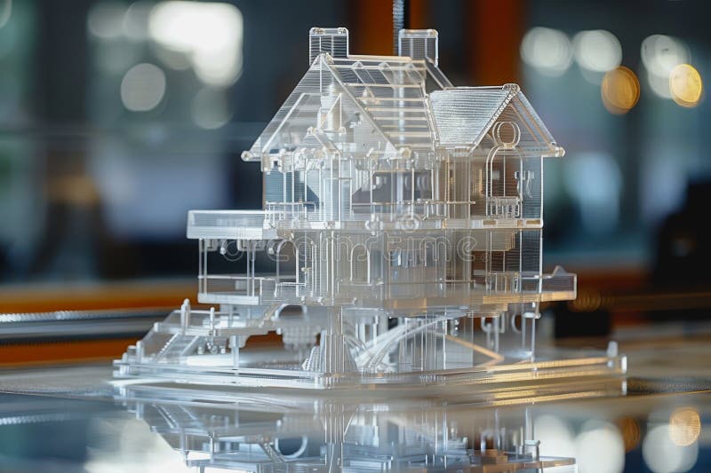 Transparent House Model Architectures Crafted Using Cutting Edge 3D ...