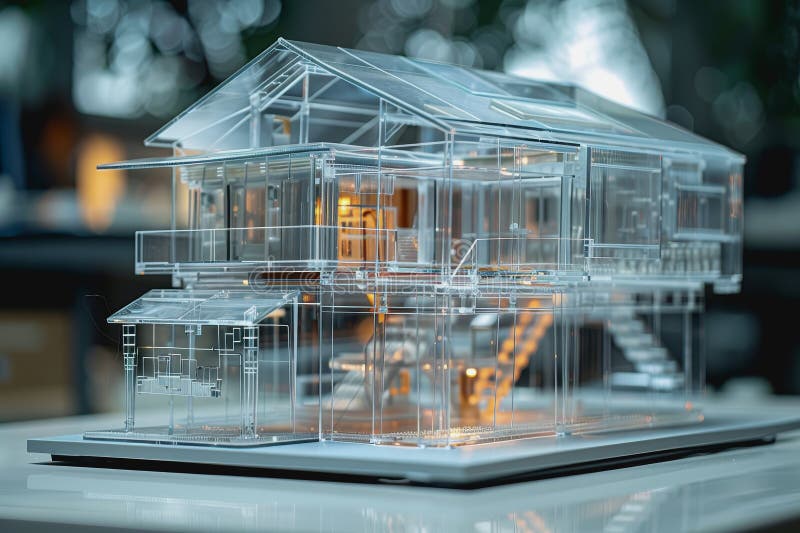Transparent House Model Architectures Crafted Using Cutting Edge 3D ...