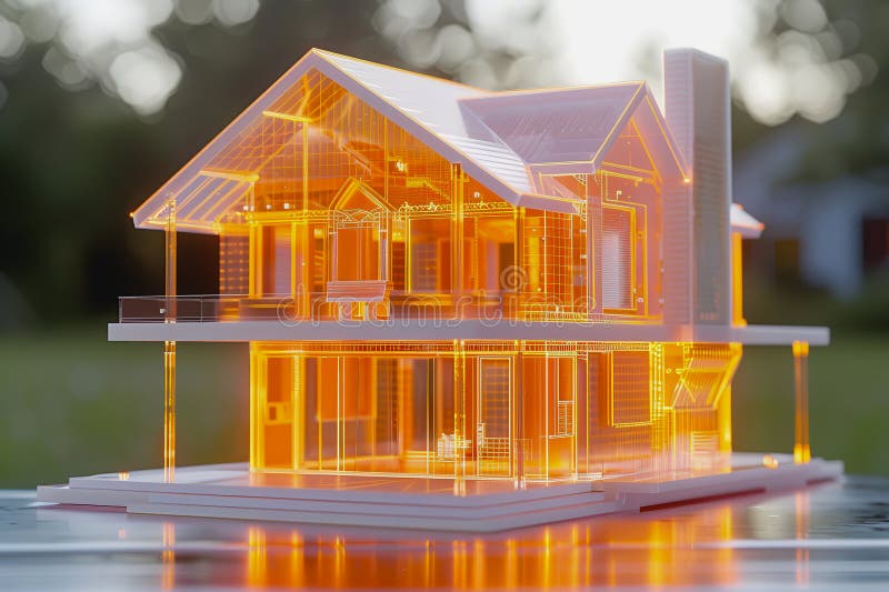 Transparent House Model Architectures Crafted Using Cutting Edge 3D ...