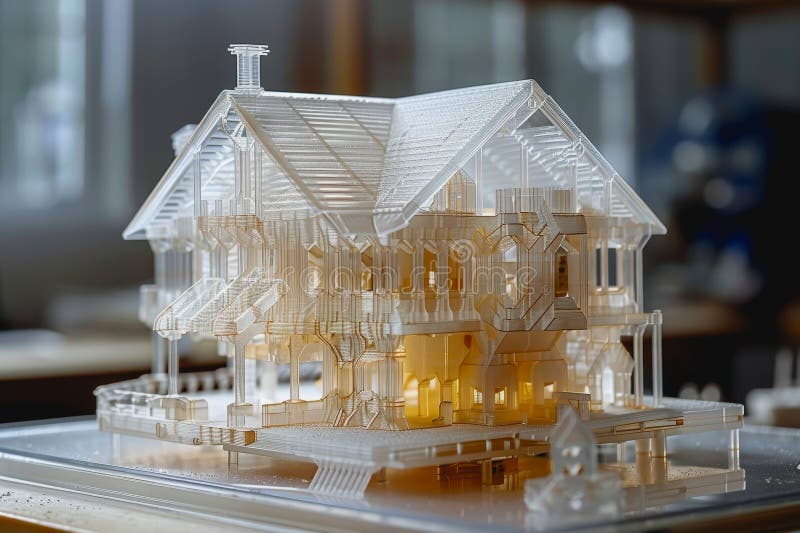 Transparent House Model Architectures Crafted Using Cutting Edge 3D ...