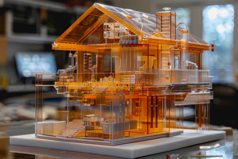 Transparent House Model Architectures Crafted Using Cutting Edge 3D ...