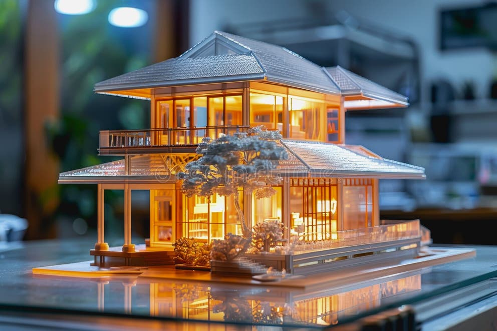 Transparent House Model Architectures Crafted Using Cutting Edge 3D ...