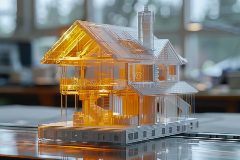 Transparent House Model Architectures Crafted Using Cutting Edge 3D ...