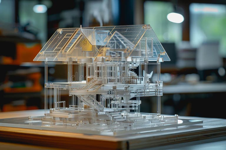 Transparent House Model Architectures Crafted Using Cutting Edge 3D ...