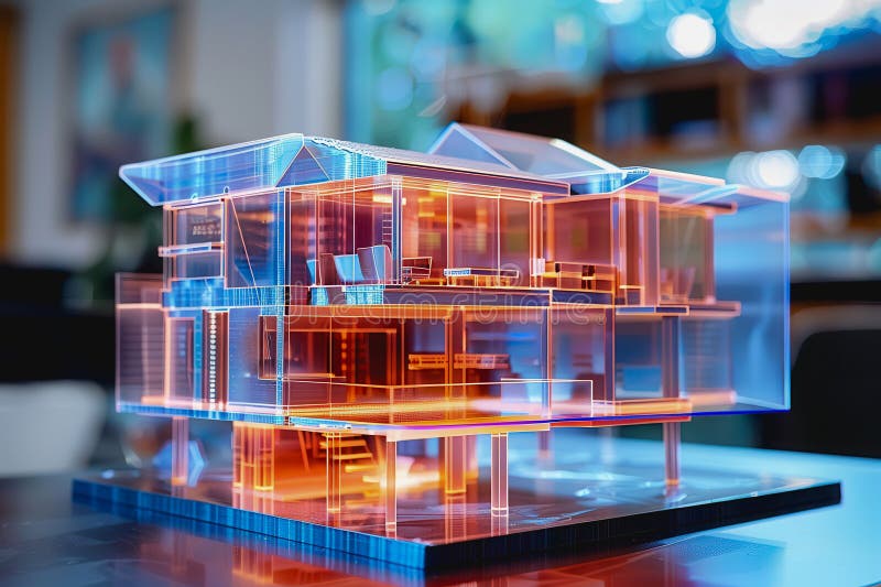 Transparent House Model Architectures Crafted Using Cutting Edge 3D ...