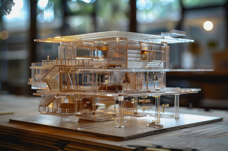 Transparent House Model Architectures Crafted Using Cutting Edge 3D ...