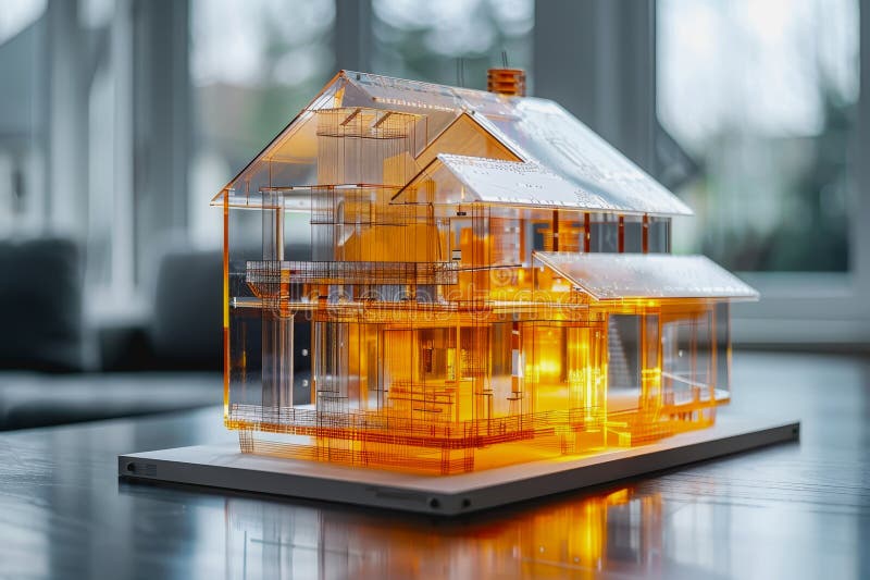 Transparent House Model Architectures Crafted Using Cutting Edge 3D ...