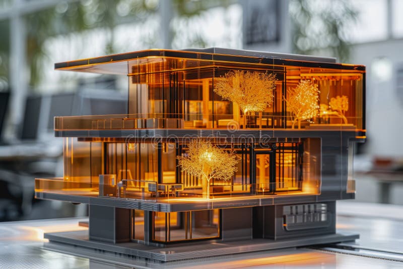 Transparent House Model Architectures Crafted Using Cutting Edge 3D ...