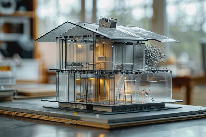 Transparent House Model Architectures Crafted Using Cutting Edge 3D ...