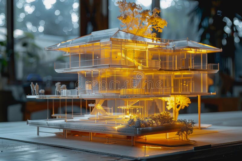Transparent House Model Architectures Crafted Using Cutting Edge 3D ...