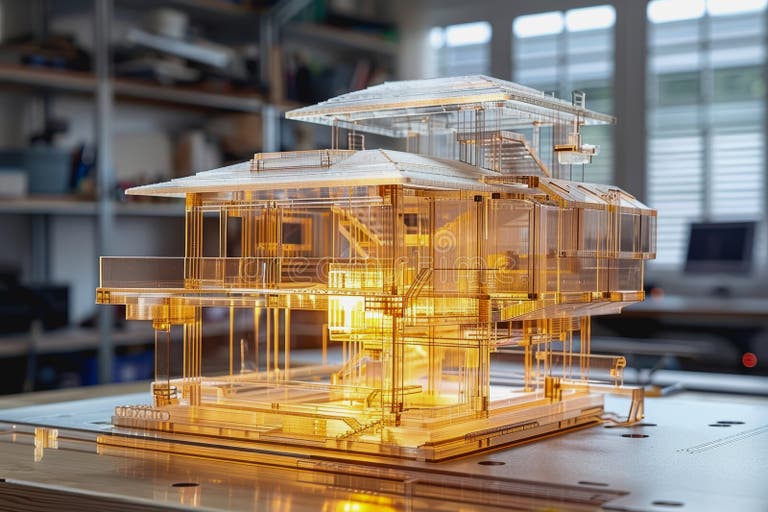Transparent House Model Architectures Crafted Using Cutting Edge 3D ...