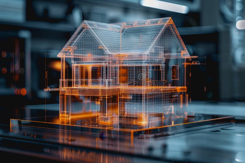 Transparent House Model Architectures Crafted Using Cutting Edge 3D ...