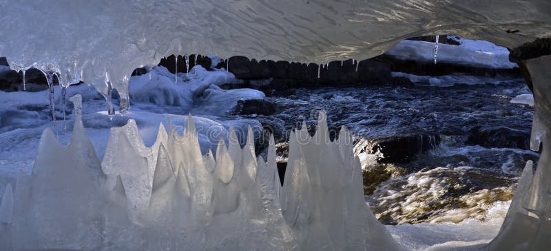 Ice structure stock image. Image of crystal, structure - 30268087