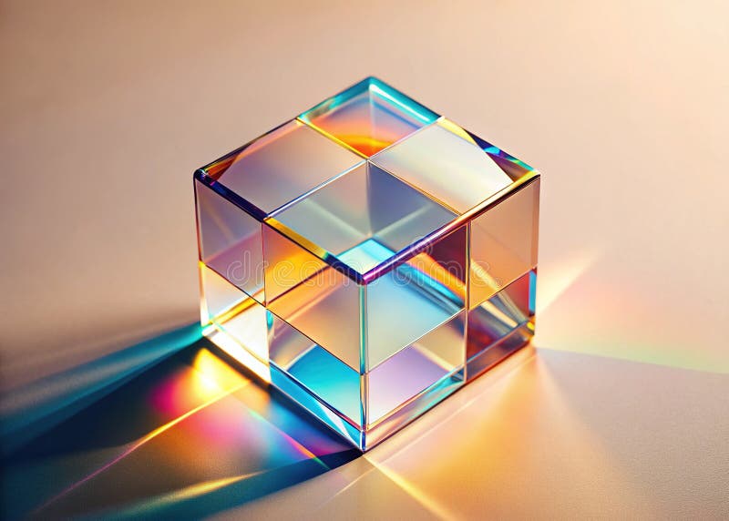 Transparent Isometric 3D Cube Mockup a Versatile Design Element for ...