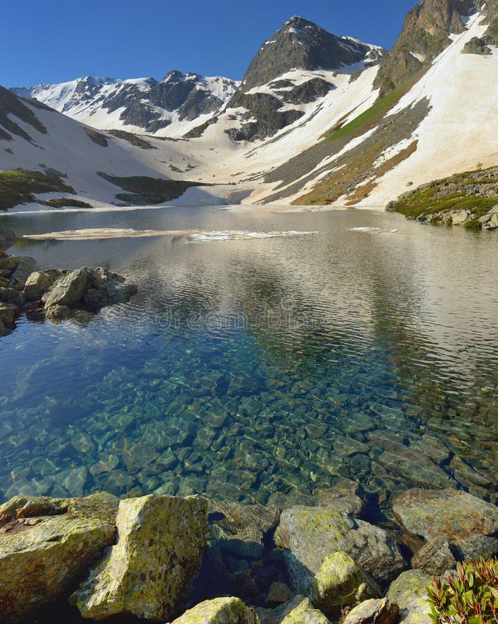 Transparent lake stock photo. Image of nature, leisure - 73574414