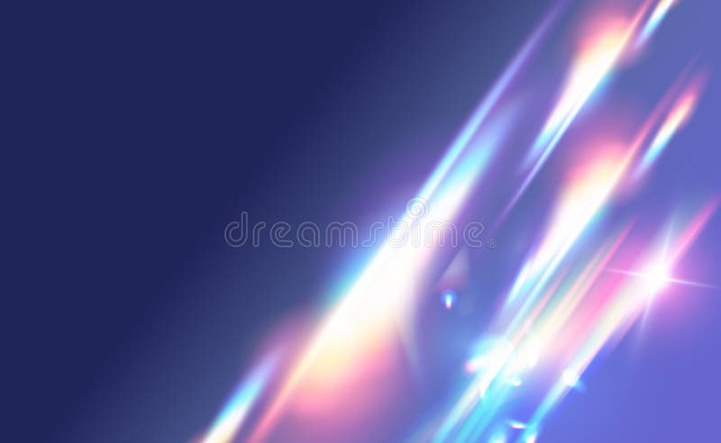 Ethereal Transparent Light Flare Effect Stock Vector - Illustration of ...