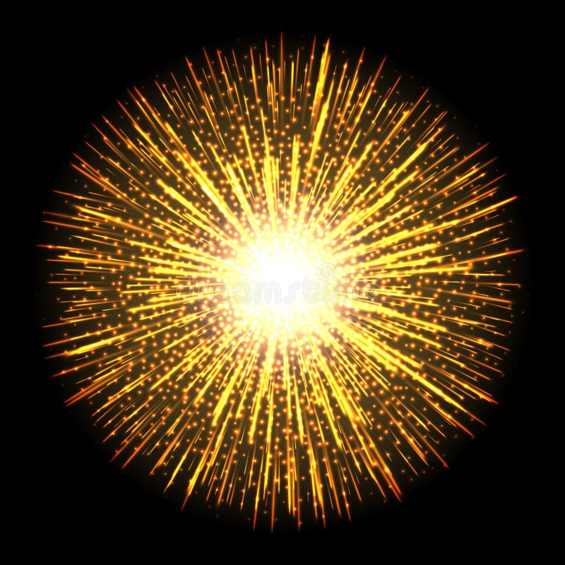 Transparent Light Flare Firework Effect. Isolated Sparks for Insert ...