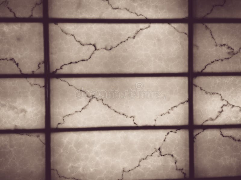 Transparent Marble Wall and Frames at Night in Vintage Style Stock ...