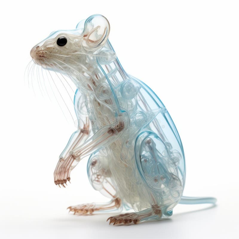 Transparent Mouse: a 3d Rendered Model Emulating Cell Layers Stock ...