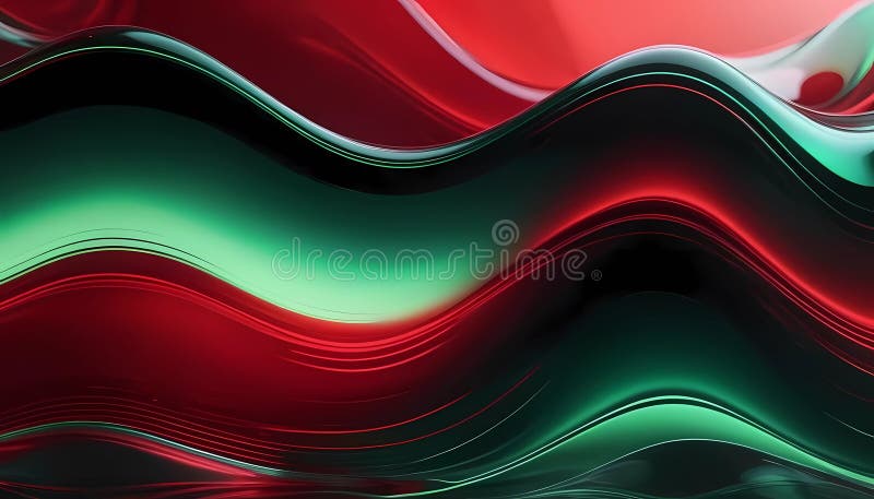 A Transparent Multi-layer Glass Background with Gradient in Dark Red ...