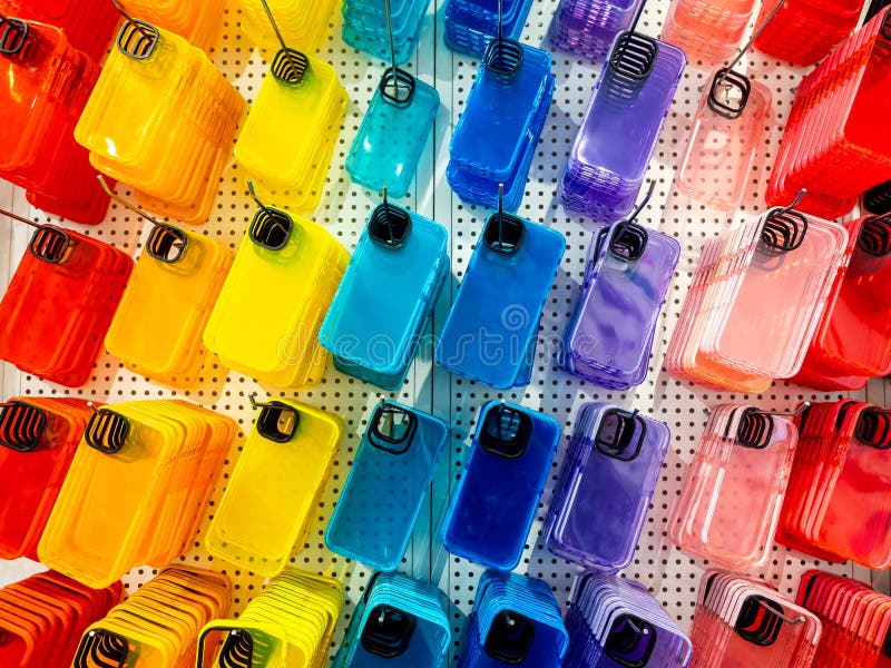 The Back of a Smartphone Showing Its Cameras Stock Image - Image of ...