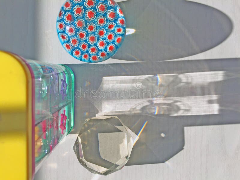 Transparent Objects and Shadows Stock Image - Image of plastic, shadows ...