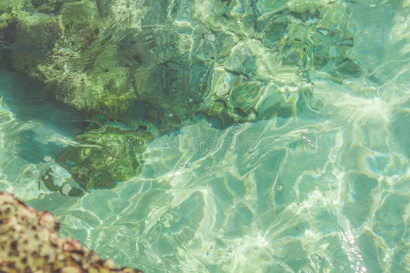 Transparent ocean water stock photo. Image of clean, aqua - 65982742