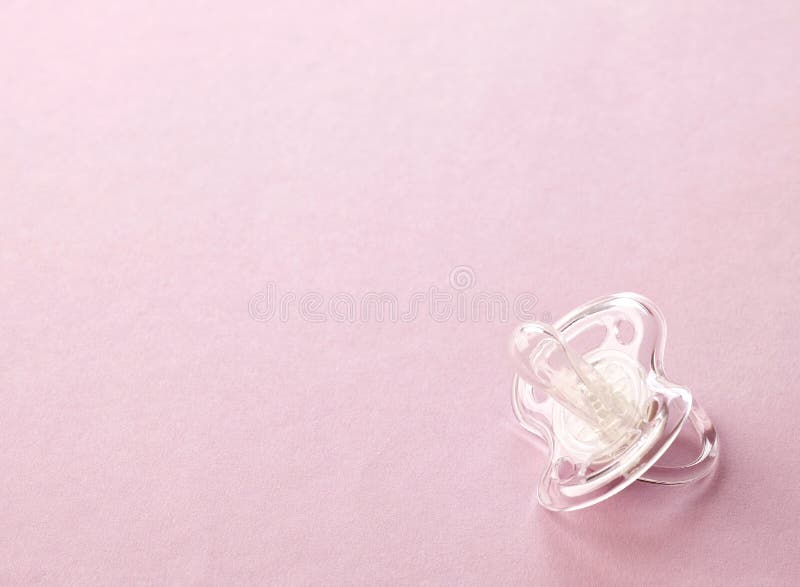 Transparent Pacifier Pink Background Stock Photos - Free & Royalty-Free ...