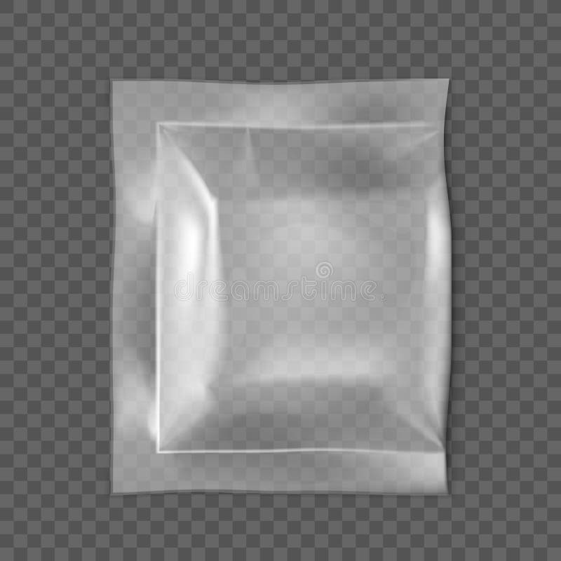 Transparent Pack for Snacks, Chips, or Other Food Stock Vector ...