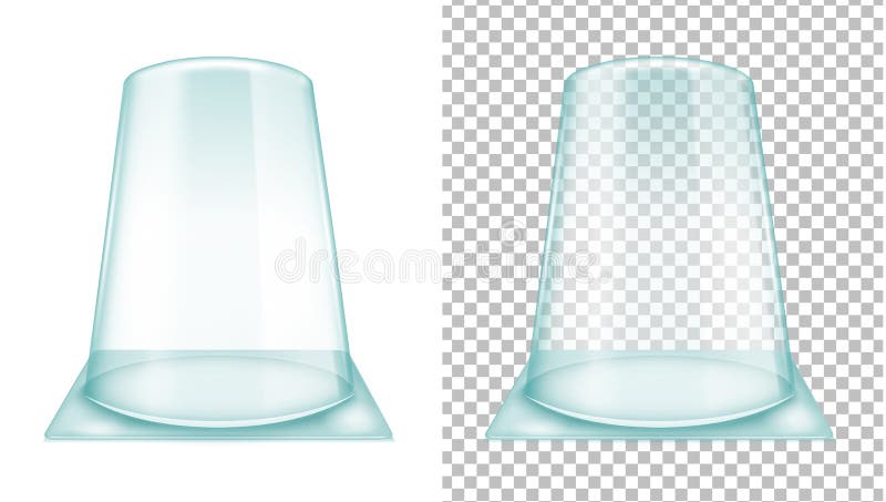 Transparent Packaging Box for Cake and Dessert Stock Vector ...