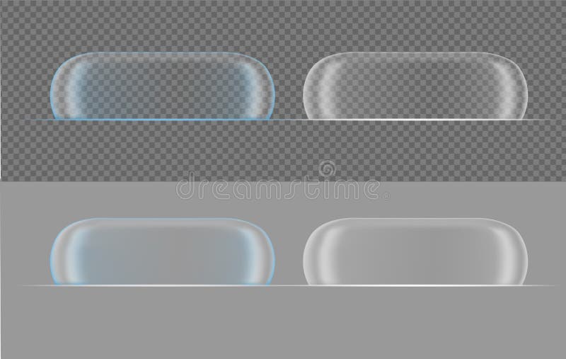 Transparent Packaging Box for Cake and Dessert Stock Vector ...