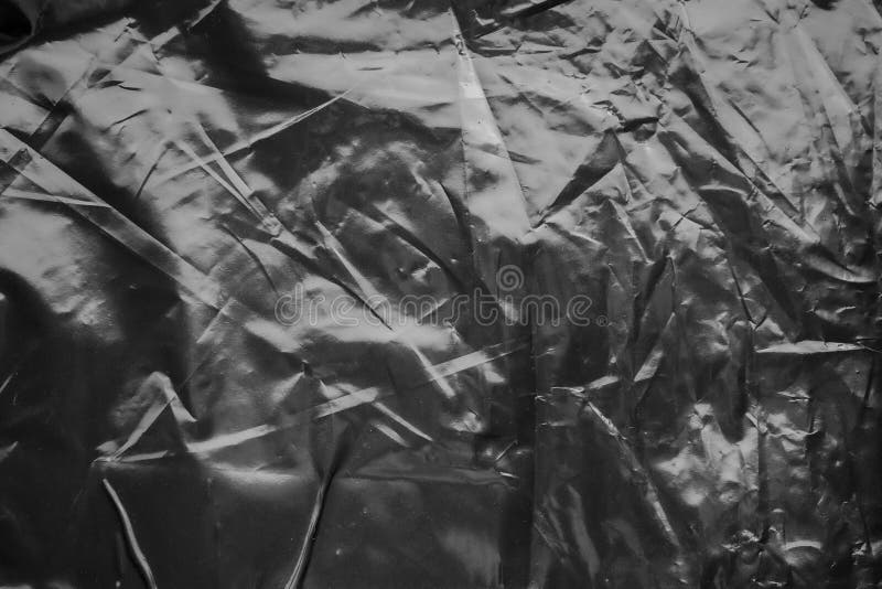 Close Up Black Plastic Garbage Bag Texture Background Used Web Design ...