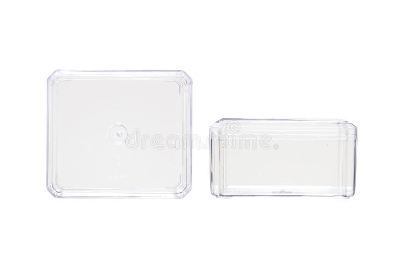 Transparent Plastic Container Stock Photo - Image of equipment ...