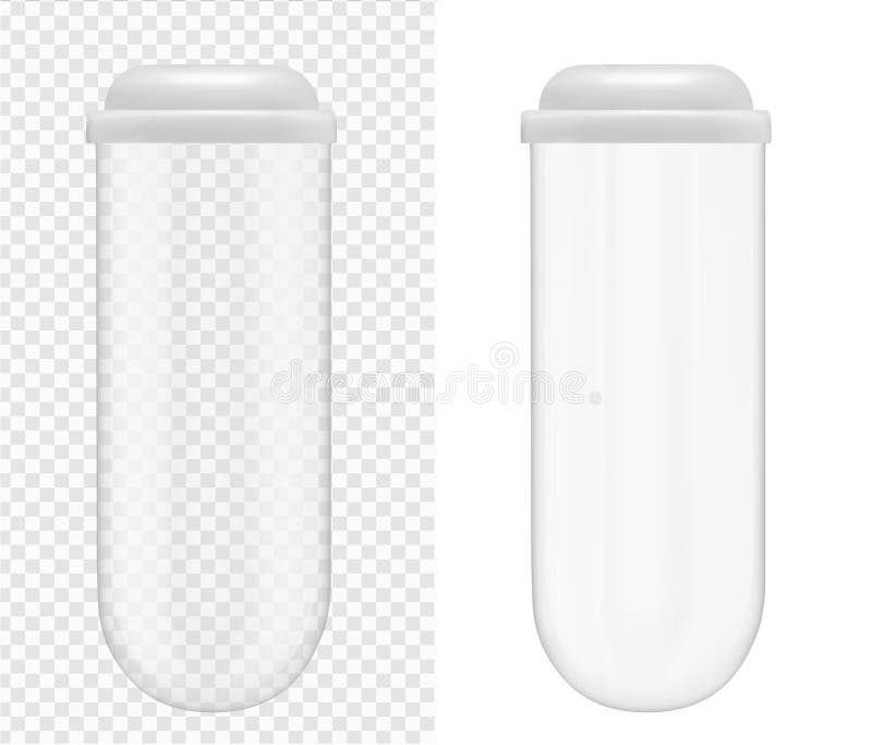 Transparent Plastic or Glass Container Stock Vector - Illustration of ...