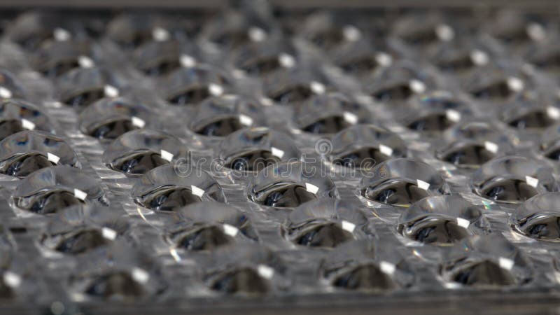 Transparent Plastic Small Cells Background Stock Image - Image of ...