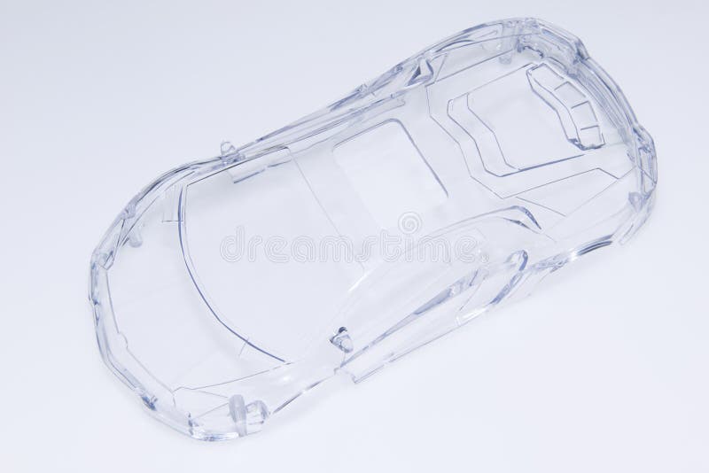 A Transparent Plastic Toy Car Stock Image - Image of object, abstract ...