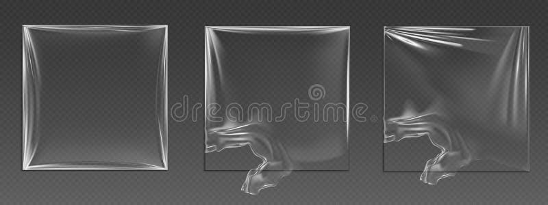 Transparent Plastic Vinyl Wrap Stock Illustrations – 450 Transparent ...