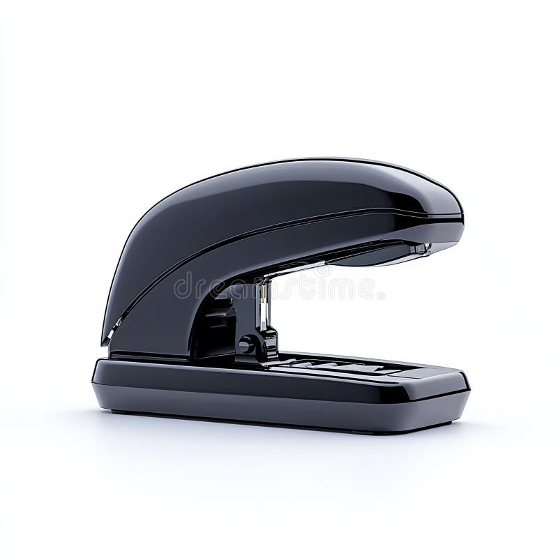 Black Stapler on Transparent Background Created with Generative AI ...