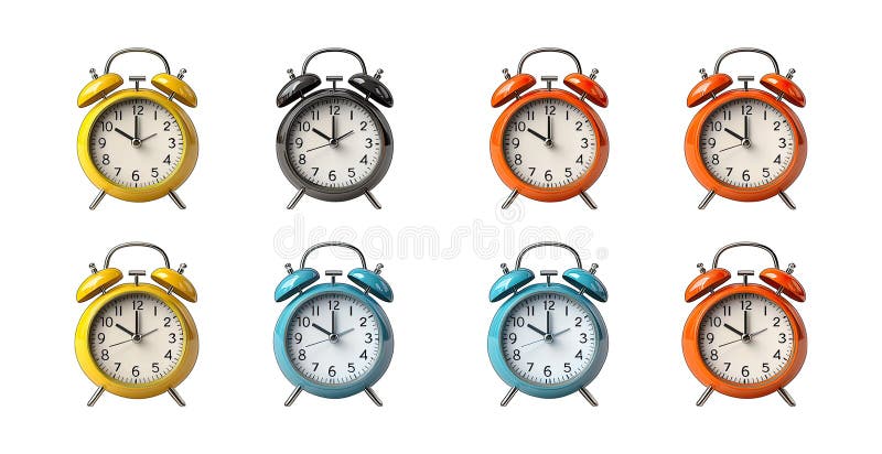 Transparent or PNG Image of Alarm Clock Stock Illustration ...